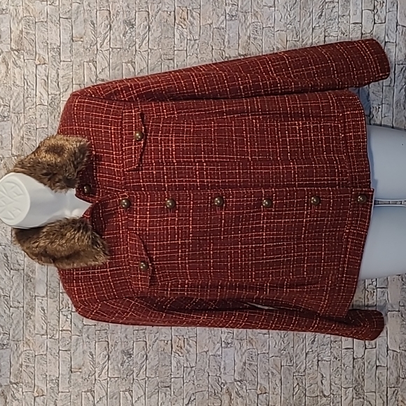 Laura Ashley | Jackets & Coats | Laura Ashley Petite Autumn Spices ...